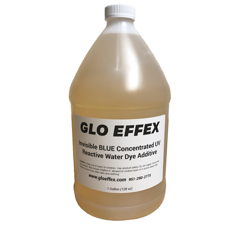 Invisible Blue UV Reactive Water Dye | GLO Effex