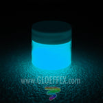 Phosphorescent Glow in the Dark Paint - Aqua | GLO Effex